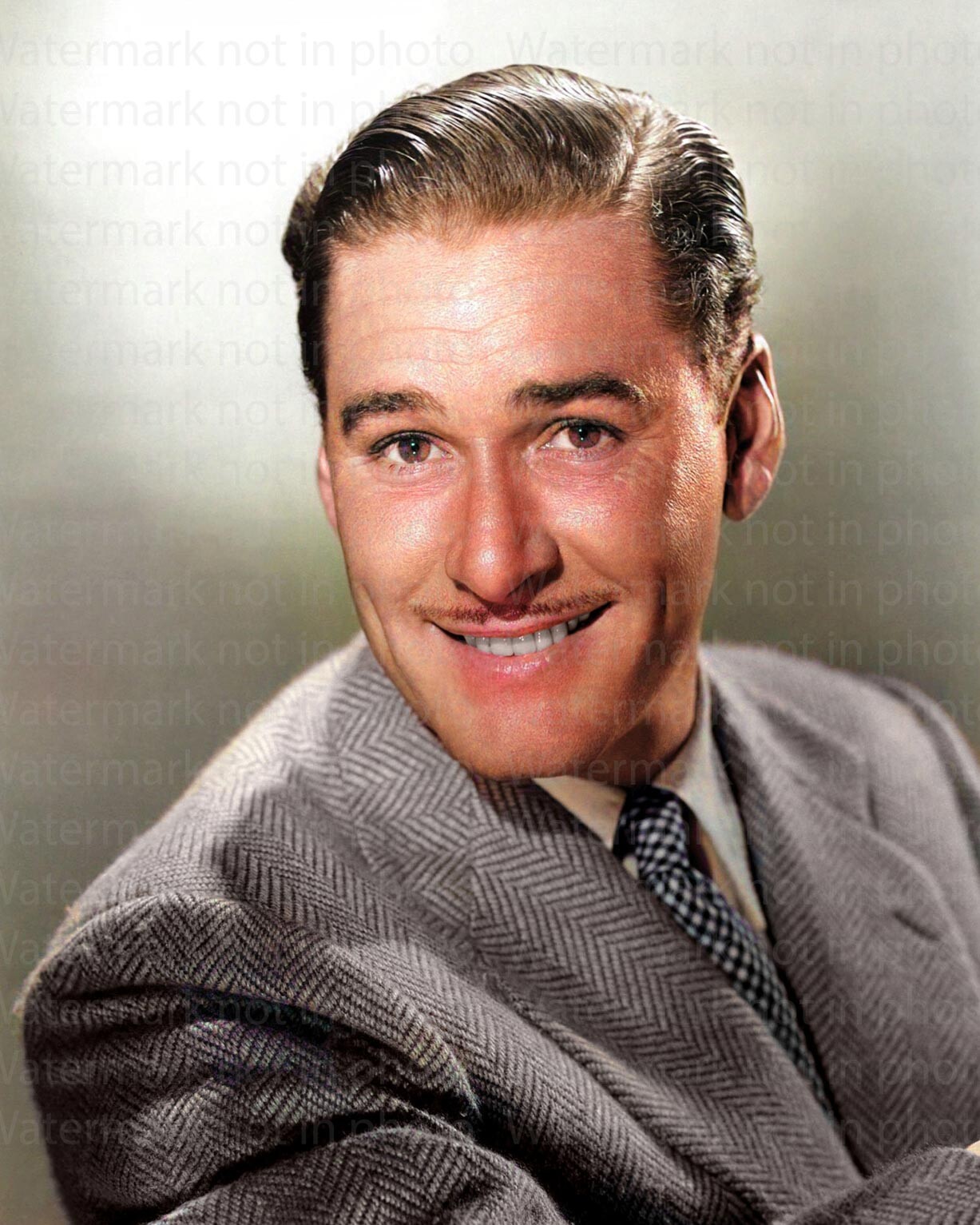 Errol Flynn 8x10 RARE COLOR Photo 624 | eBay