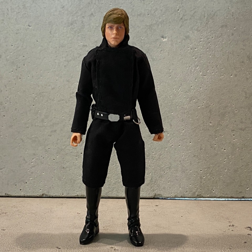 SU-LKJD-SET: 1/12 Black Jedi Outfit for Black Series Luke Skywalker | eBay