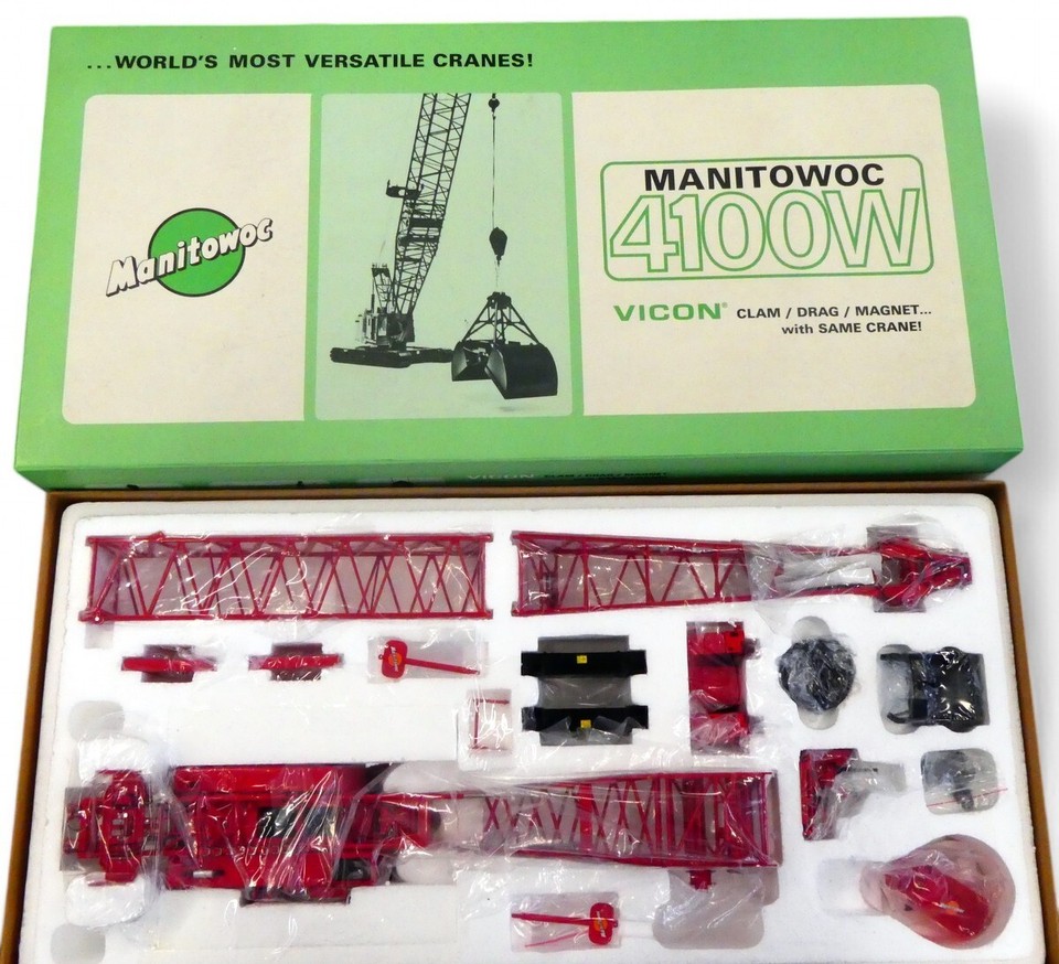 TWH #050 - Manitowoc 4100W VICON Clam/Drag/Magnet 1:50 Scale - NEW, OUT ...