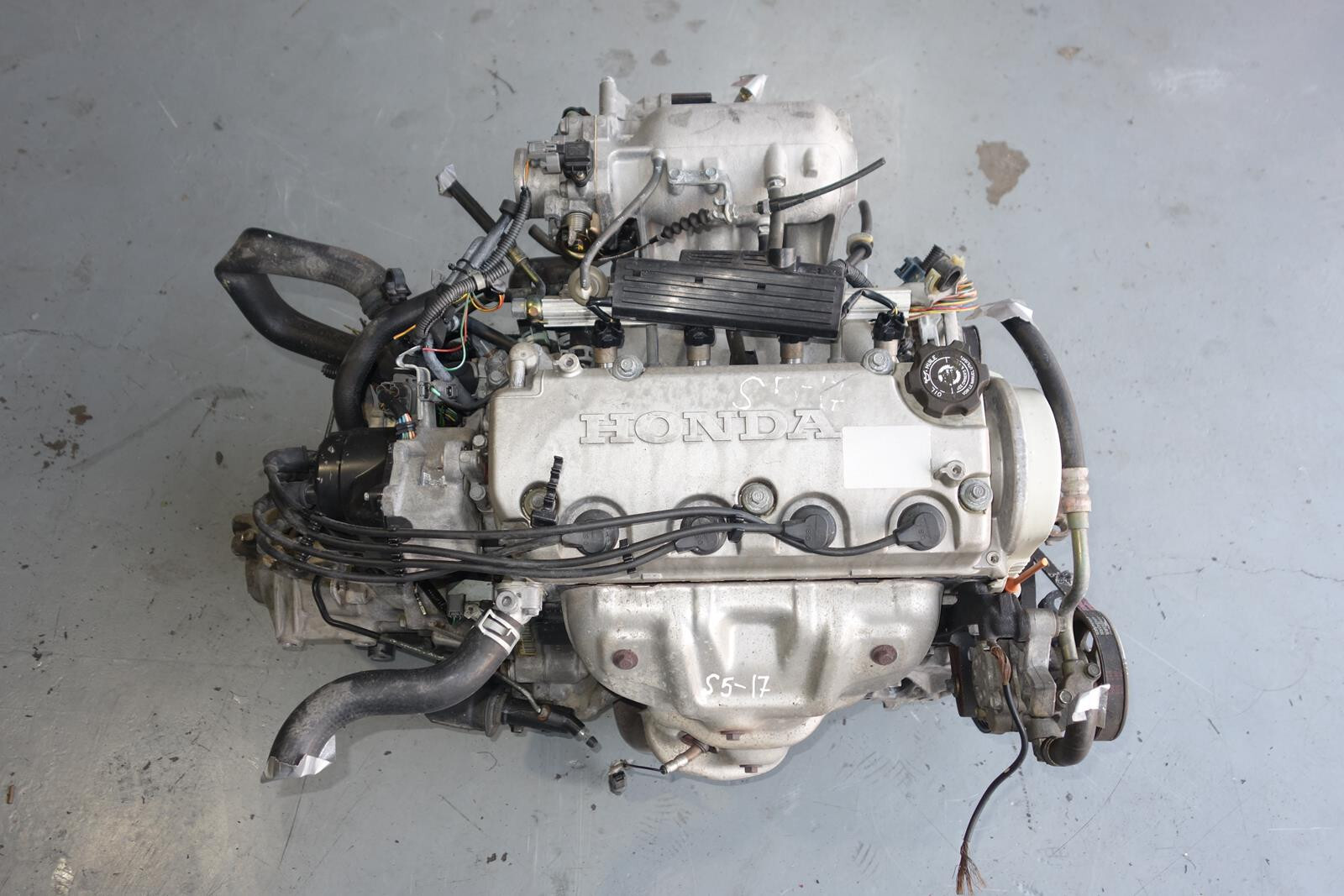 JDM HONDA CIVIC 1.6L SOHC VTEC ENGINE 5SPEED MANUAL TRANSMISSION D16A ...