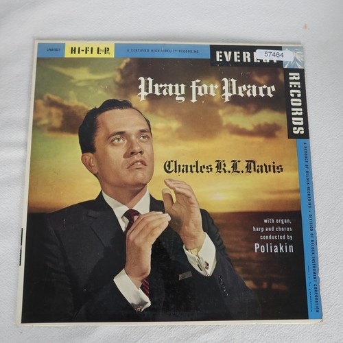 Charles K L Davis Pray For Peace LP Vinyl Record Album | eBay