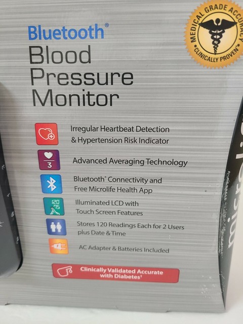 Microlife Corporation BP3GY1-2N Digital Blood Pressure Monitor for sale ...