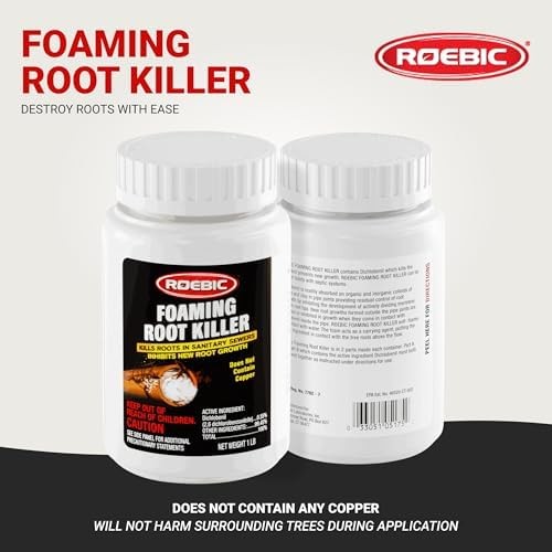 Foaming Root Killer Clears Pipes Prevents Growth 1 Pound | eBay