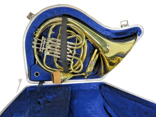 USED/UNTESTED/FOR PARTS Besson 600 French Horn Single Horn with Case | eBay