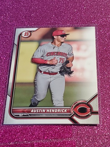 2022 Bowman Prospects #BP-33 Austin Hendrick Cinncinnati Reds 1st | eBay