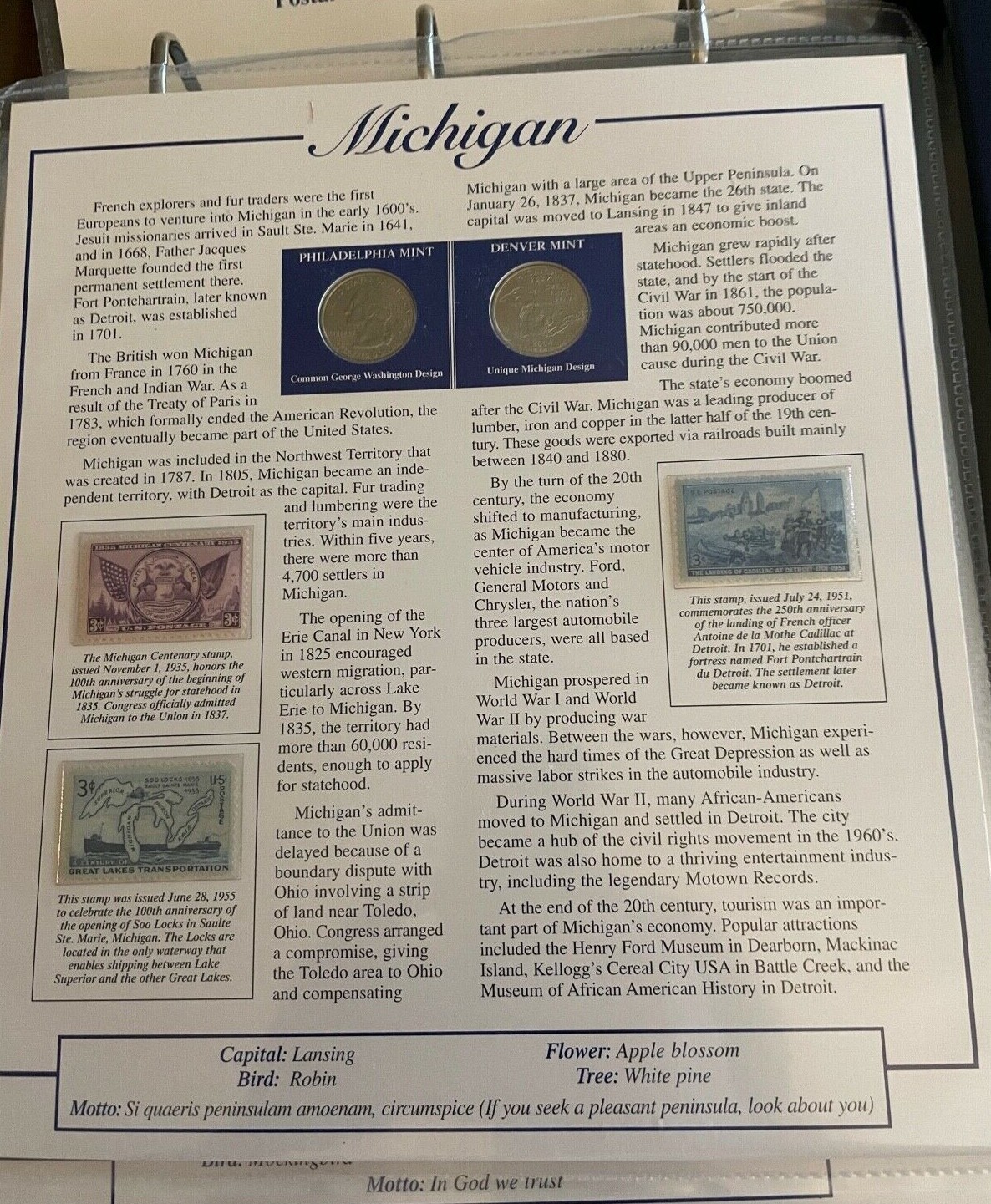 Statehood Quarters Collection- Complete 50 State Set Postal USPS | eBay