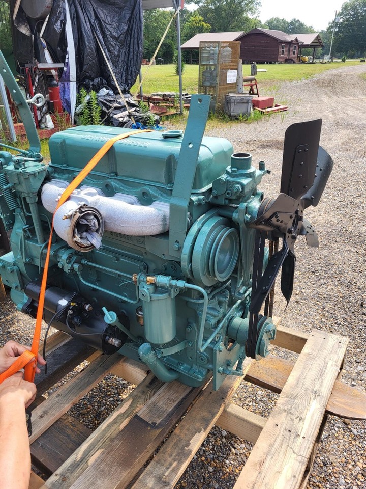 4-53 Detroit Diesel Engine 453 2 Cycle Stroke Complete Forklift Skidder ...