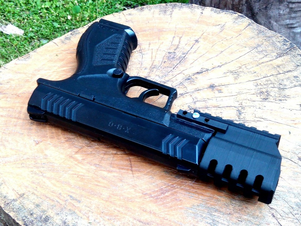 J.W. Frame Mounted Compensator with 7-Slots Rail for Combat Zone ...