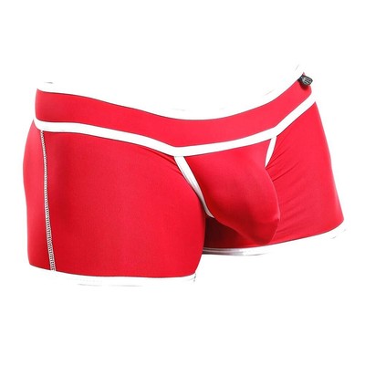 Sexy Mens Classic Boxer Trunk Micro Pouch Enhancing Low Waist Shorts ...