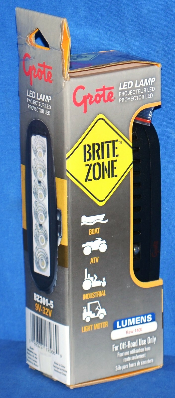 Grote Bz301-5 Britezone LED Slim Work Light 1400 Raw Lumens ...