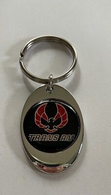 Pontiac TransAm Keychain Lightweight Metal Chrome Style Finish Pontiac ...