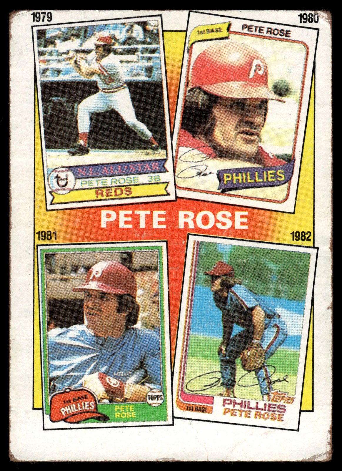 1986 Topps Rose Special: '79-'82 #6 Reds Phillies TPRY Baseball Card | eBay