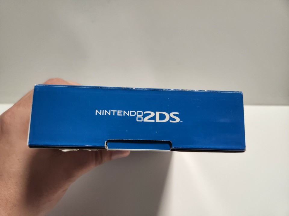 Nintendo 2DS Crystal Blue Handheld Console Bundle with Original Box ...