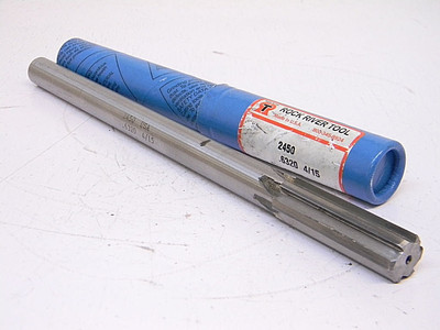 LIGHT USED ROCK RIVER TOOL (USA) STRAIGHT SHANK CARBIDE TIPPED REAMER ...