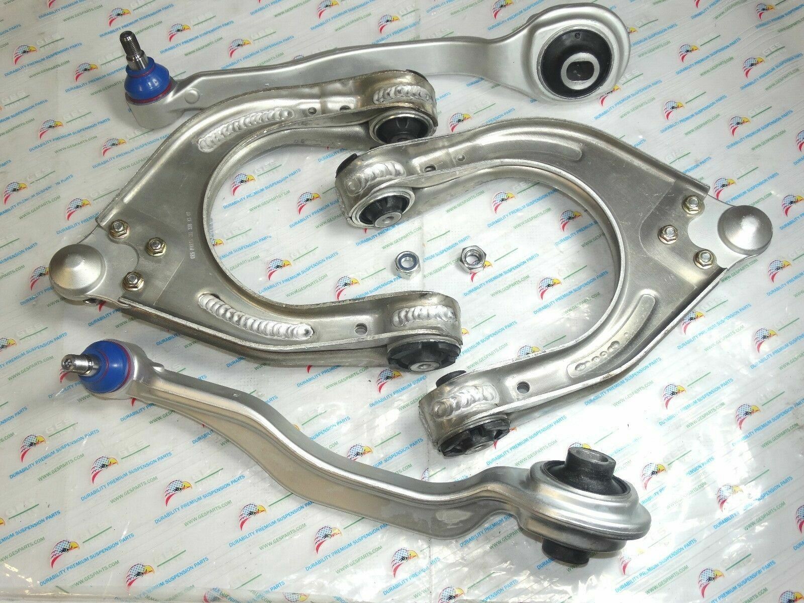For Mercedes W211 E320 E350 E500 4PCS NEW Control Arms Ball Joints ...