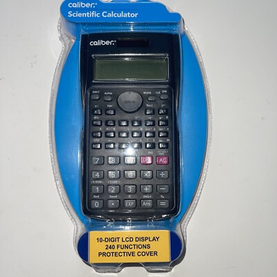 NIP CVS Caliber Scientific calculator 10 digit LCD display 240 ...