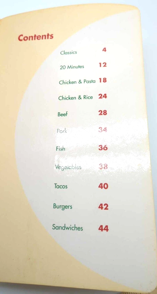 2004 Vintage CAMPBELL’S 123 Dinner Can Shaped Recipe Book Hardcover ...