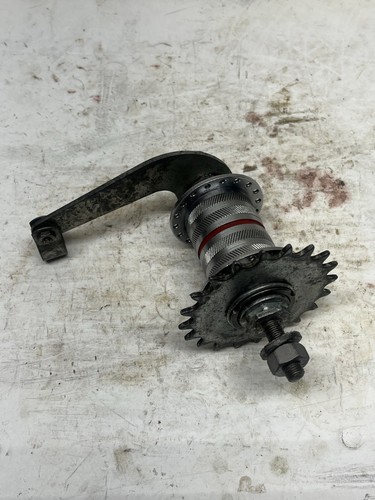 Vintage Bendix Coaster Brake Hub 36H 1969 Red Stripe Cruiser Schwinn ...