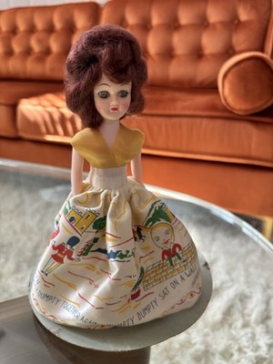 Rare 50s Marcie Doll 7.75" red/brown hair, blue sleepy eyes and ...