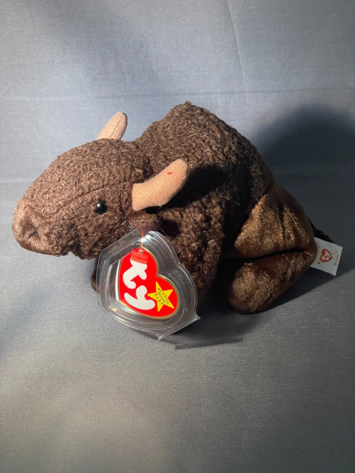 TY BEANIE BABIES ROAM THE BUFFALO WITH TAG PROTECTOR! | eBay