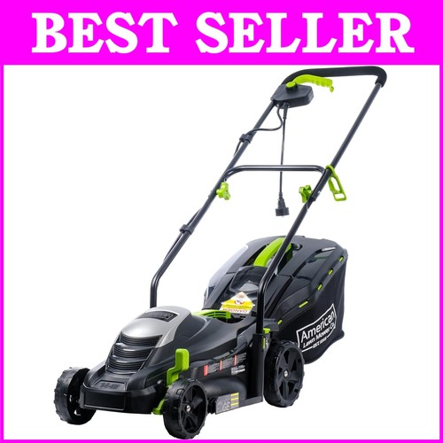 Eco-Friendly 14-Inch Electric Lawn Mower with 5 Cutting Heights ...