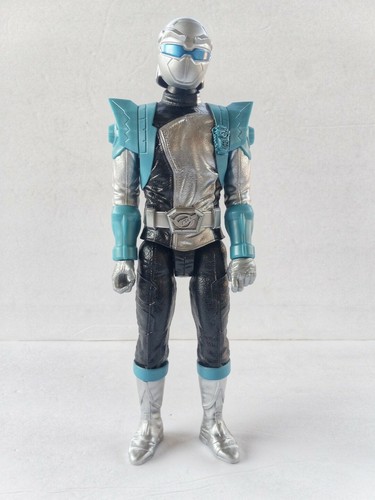 Sabans Power Rangers Beast Morphers Silver Ranger 12 inch Action Figure ...