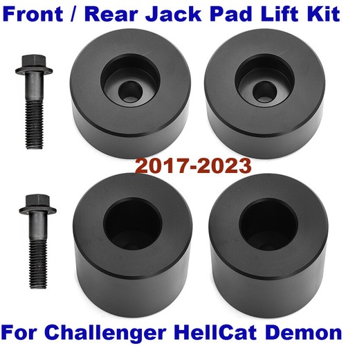 Front / Rear Jack Pad Kit For Dodge Challenger HellCat Demon Charger ...