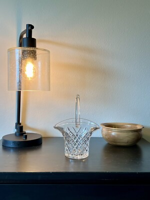 GALWAY IRISH CRYSTAL 9-INCH BASKET | eBay