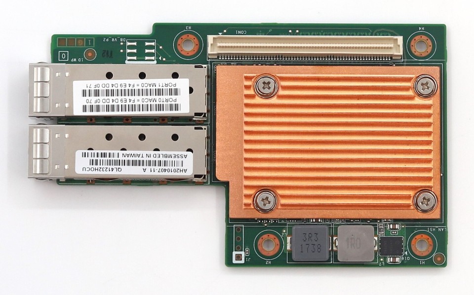 Q-Logic Dual-Port 25GbE SFP28 OCP Network Card P/N: QL41232HOCU Tested ...