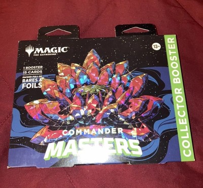 Commander Masters Collector Omega Box Booster - MTG CMM - Brand New ...