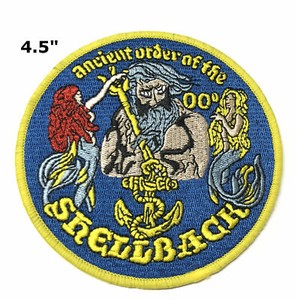 SHELLBACK 4.5" Car Truck Window Bumper Sticker Decal Navy Military ...