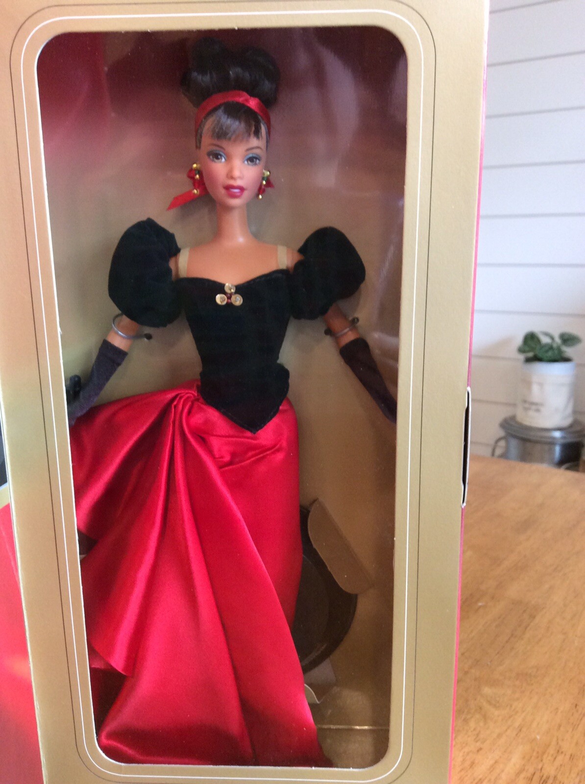 1998 AVON WINTER SPLENDOR BARBIE - 19358 - ORIGINAL BOX UNOPENED - AA ...