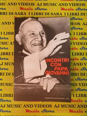 Book libro INCONTRI CON PAPA GIOVANNI Virginia Pagani PRO CIVITATE ...