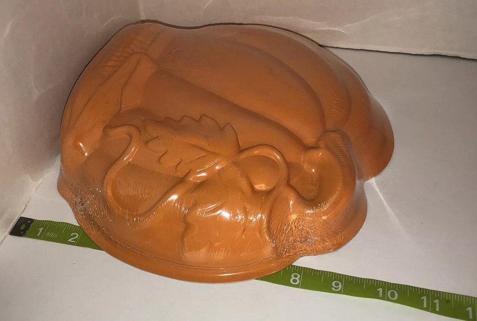 VTG Nordic Ware Harvest Baking Pan 30792 Pumpkin Thanksgiving Cake New ...