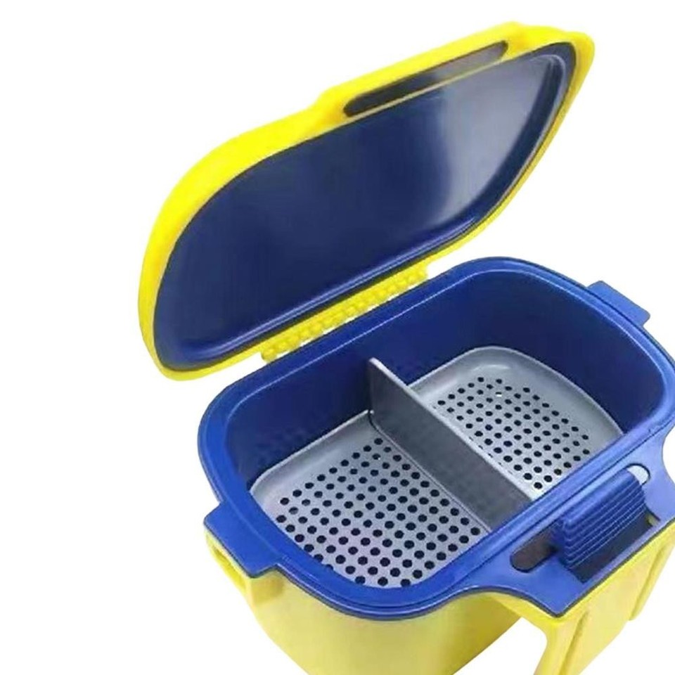 Fishing Lure Case Portable Bait Storage Box Waist Hanging Box Fishing ...