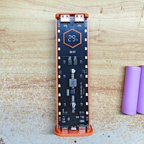 21700 Battery Storage Box 4 Slots DIY Bank Box for 21700 Dual USB ...