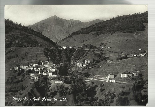 BUGGIOLO VAL REZZO BELLA CARTOLINA NOTA LE POCHE CASE 1961 | eBay