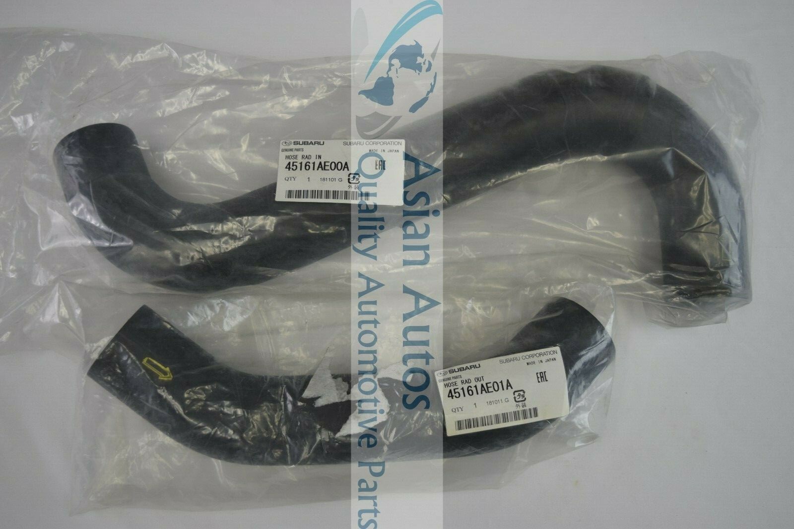 Genuine Subaru Upper and Lower Radiator Hoses Legacy Outback Baja 00-06 ...