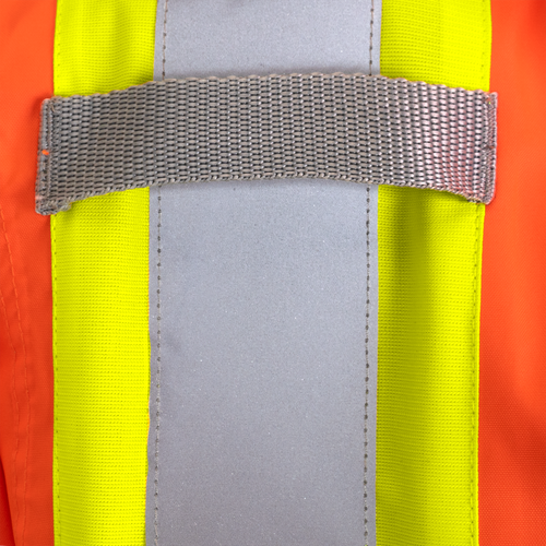 Safety Rain Jacket Reflective Two Tone with X on back Jorestech | eBay