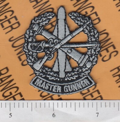 US Army Master Gunner Identification Badge 2" qualification cloth patch ...