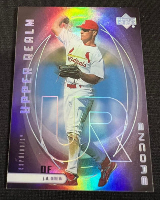 J.D. DREW St. Louis Cardinals 1999 Upper Deck Encore Realm Baseball RC ...