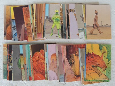 MOEBIUS FANTASY ART NON-SPORT 90 CARD COMPLETE SET 1993 COMIC IMAGES | eBay