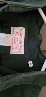 Filson hunting shirt with brush protection and shooting patch | eBay