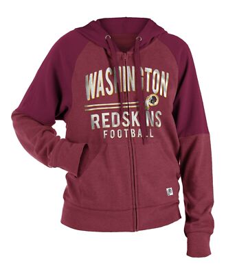 New Era Women's Washington Redskins Tri-Blend Fleece Sweatshirt | eBay