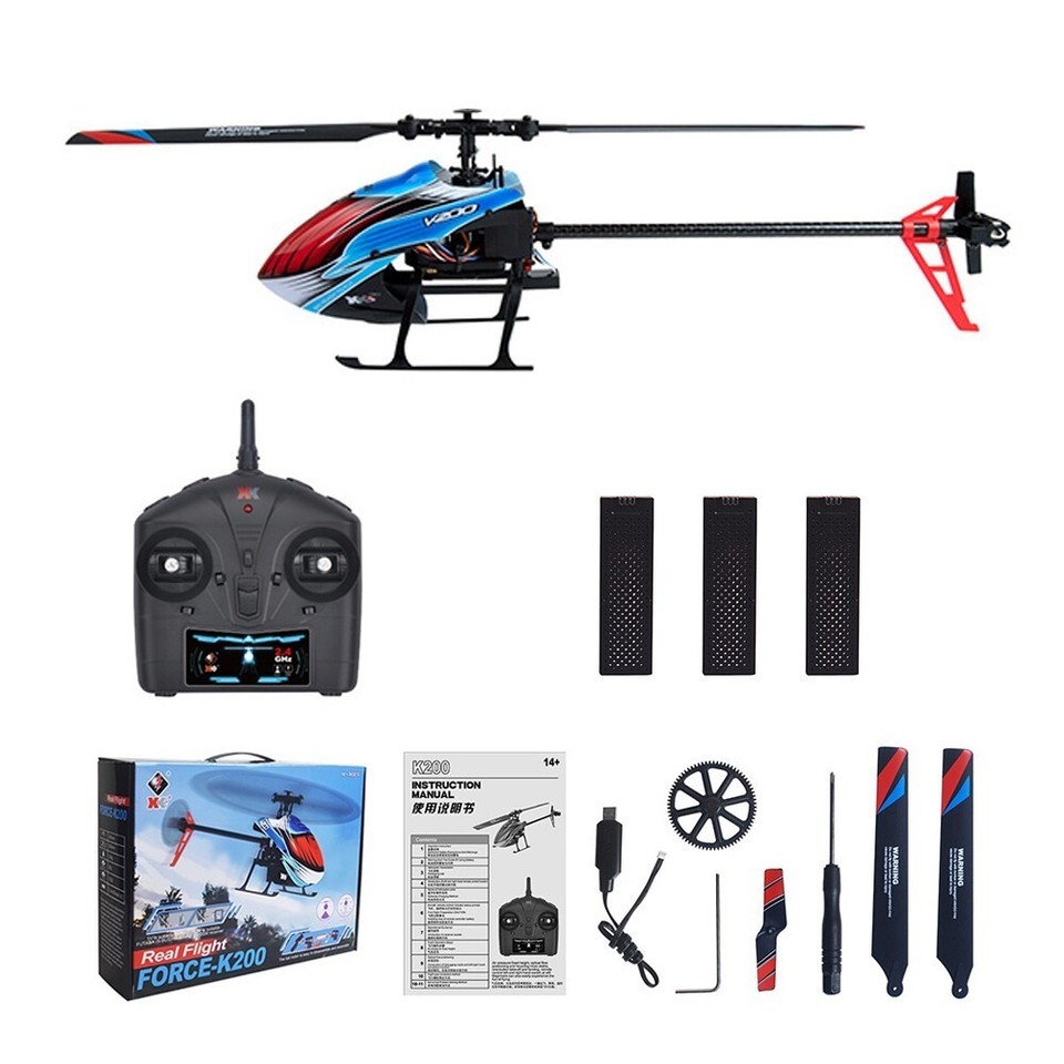 WLtoys K200 RC Helicopter, Optical Flow Positioning and Barometric ...