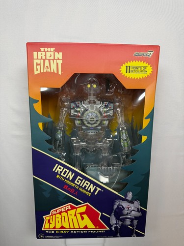 Super 7 The Iron Giant Super Cyborg- Action Figure (Clear) NIB | eBay