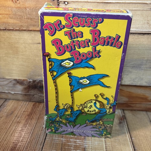 Dr. Seuss The Butter Battle Book VHS Tape Used | eBay