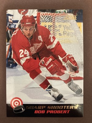 1992-93 Score Sharp Shooters Bob Probert Detroit Red Wings #17 | eBay