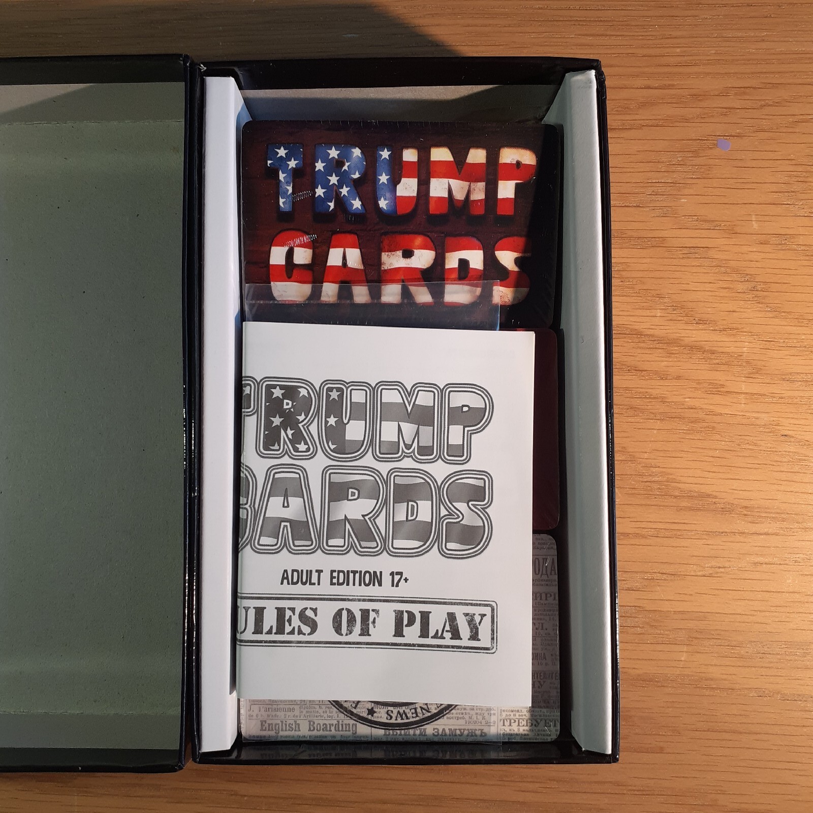 Donald Trump Cards The Naughtiest Card Game Fake News Adult Ed Opened ...