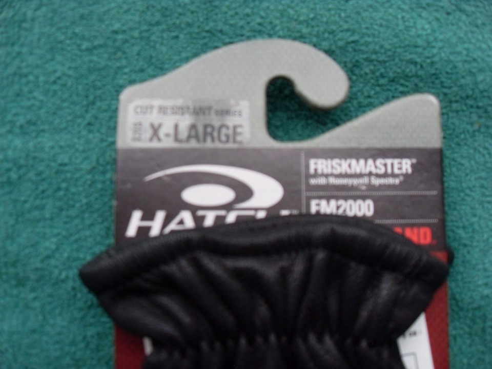 Hatch NWT Friskmaster 2000 Leather Gloves Black XL | eBay
